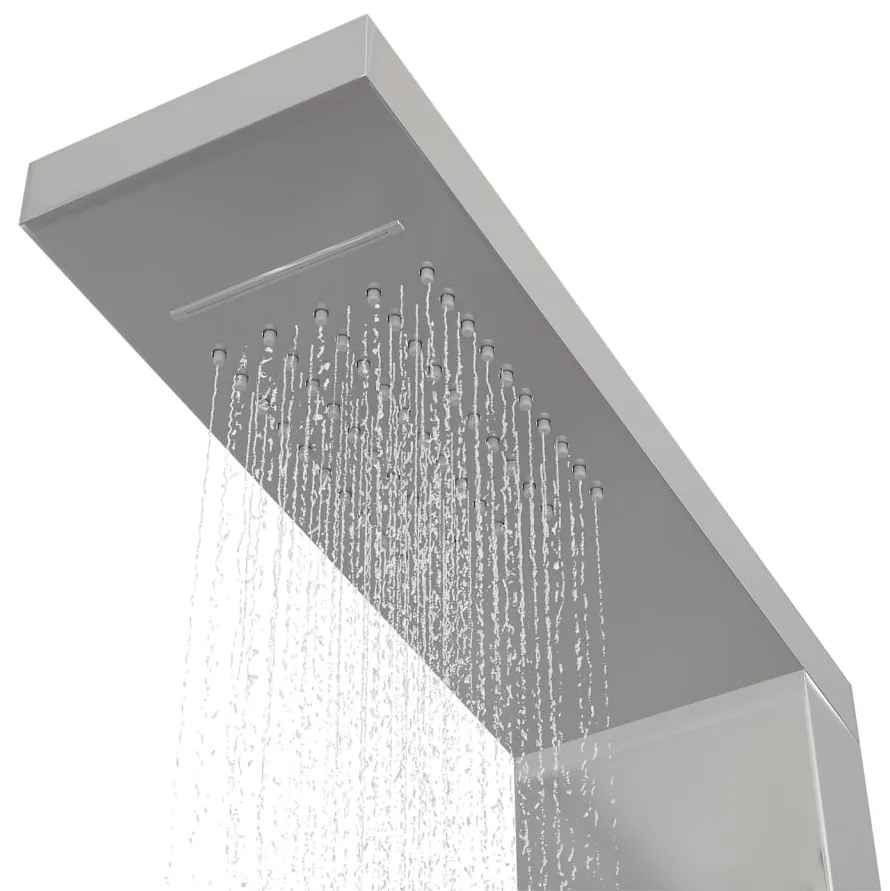Sprchový panel set z nerezové oceli čtvercový - Default Title