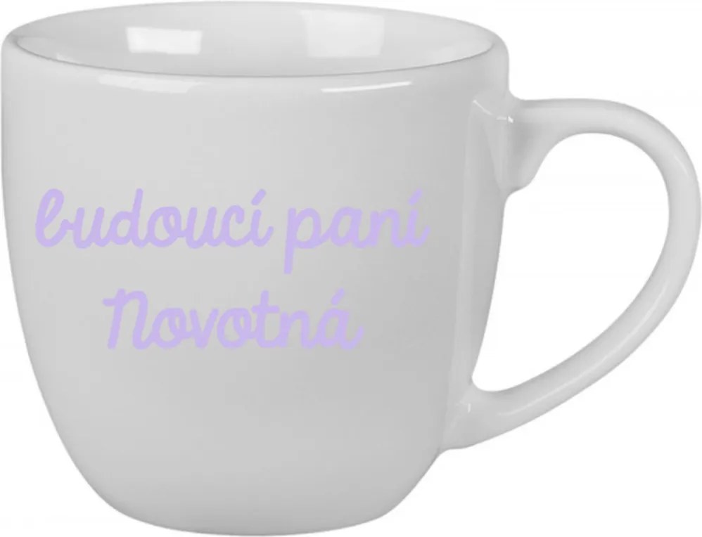 Personalizovaný keramický hrníček 400 ml - budoucí paní