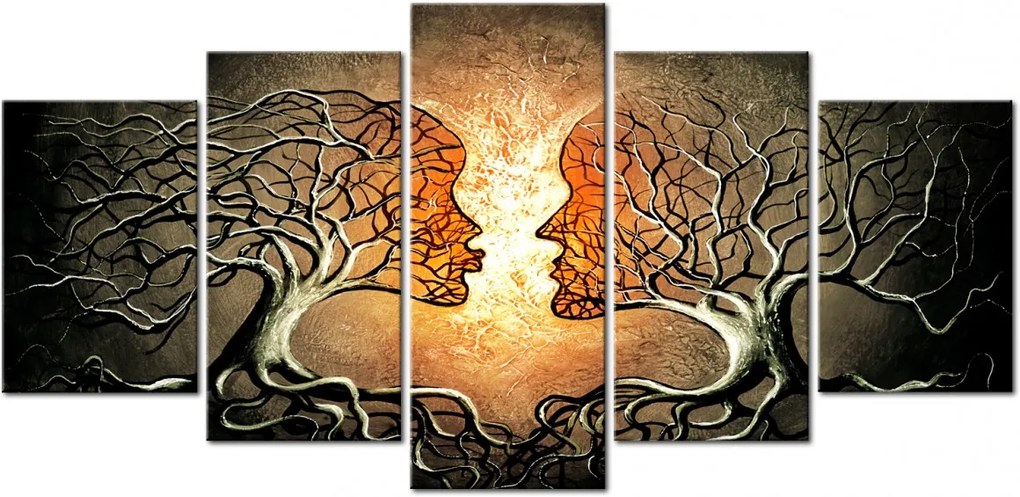 Obraz - Milostné vyznání (200x100 cm) - Murando DeLuxe