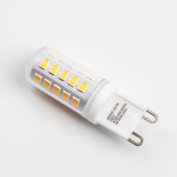 Brilagi - LED Stolní lampa MILLA 4xG9/3W/230V černý chrom/bílá