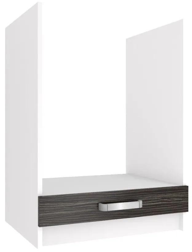 Kuchyňská skříňka Belini spodní pro vestavnou troubu 60 cm královský eben bez pracovní desky  TOR SDP60/0/WT/HK/0/U