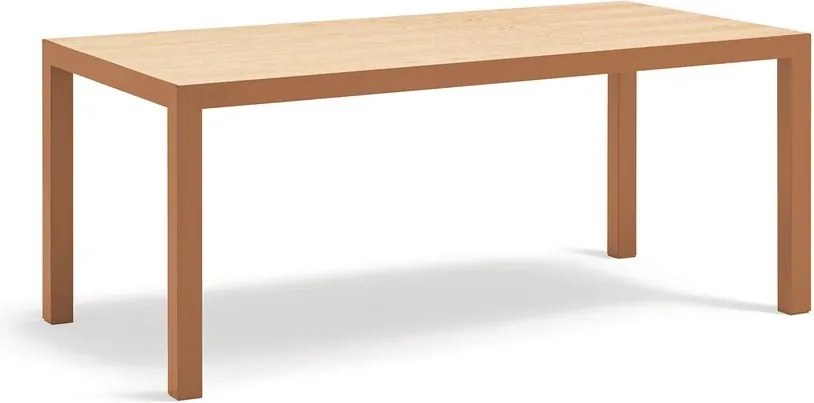 Jídelní stůl s deskou z dubového dřeva 75x180 cm Alma – Teulat