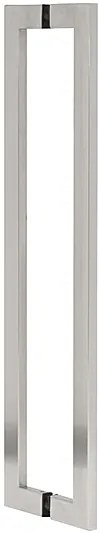 Madlo EUROLATON pro skleněné a dřevěné dveře - 88 (nerez), 480 mm (rozteč 450 mm)