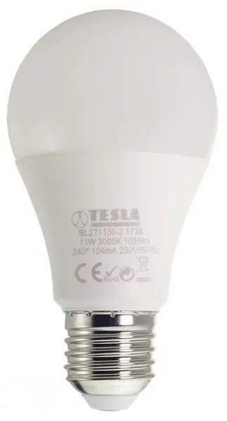 TESLA Lighting TESLA LED žárovka 11W/E27/230V/1055Lm/3000K/240°