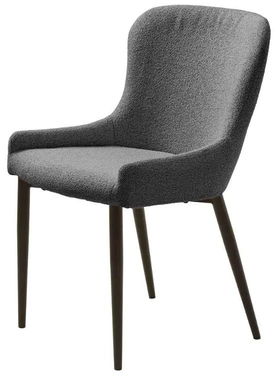 Designová jídelní židle Olimpio šedá