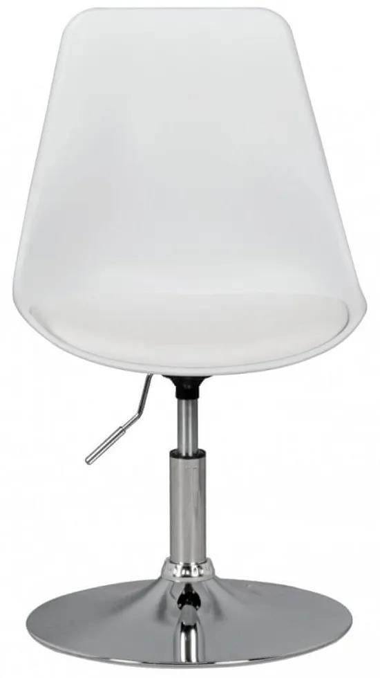 Bruxxi Jídelní židle Korsika, syntetická kůže, bílá