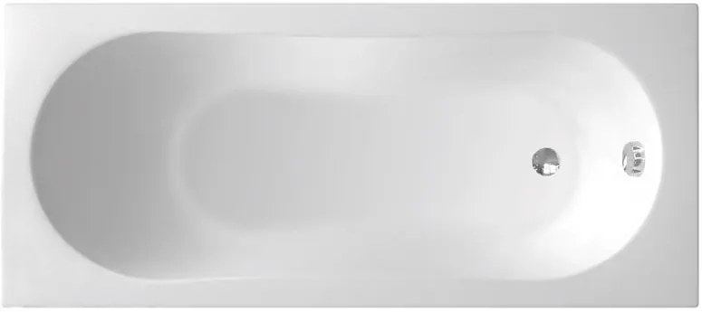 AQUALINE JIZERA vana 150x70x39 cm, bílá G1570