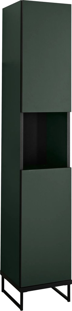 XXXLutz VYSOKÁ SKŘÍŇ, zelená, černá, zelená, černá, 30/162/31 cm MID.YOU - Online Only koupelnové skříňky - 001279022807