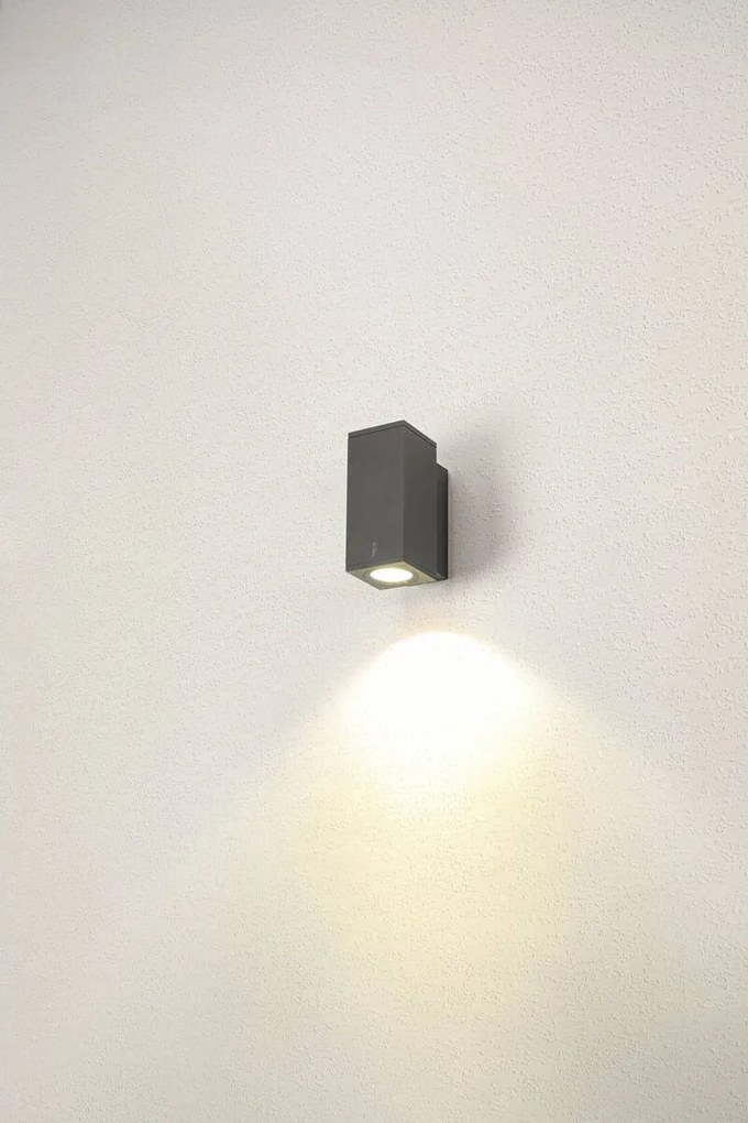 LA 1003416 ENOLA SQUARE S single Outdoor, nástěnné LED svítidlo, antracitové - BIG WHITE (SLV)