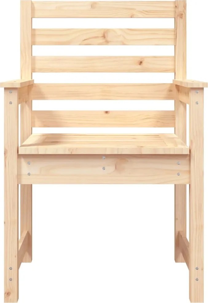 vidaXL Zahradní židle 2 ks 60 x 48 x 91 cm masivní dřevo douglasky [824058] Barva: Šedá borovice