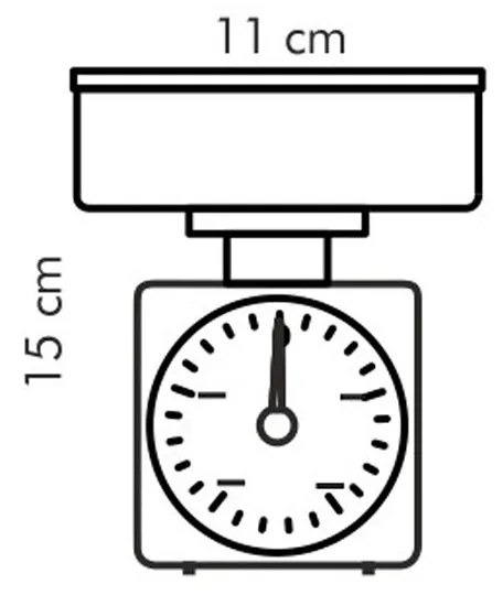 TESCOMA Kuchyňská váha ACCURA 0,5 kg