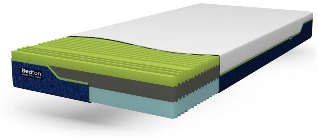 BEDTON SOUL MEMORY KOMBI  90x220x18 BAMBOO podšitý rounem