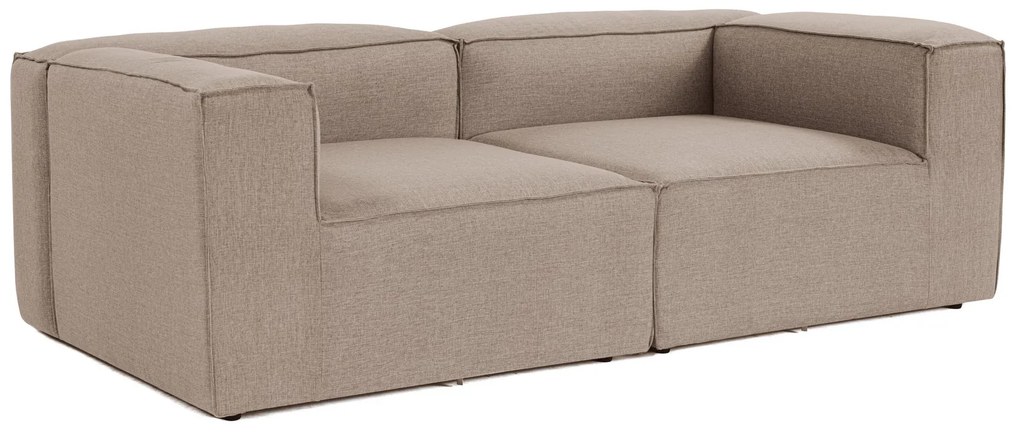 Hanah Home Dvoumístná pohovka FORA hnědá 248 cm