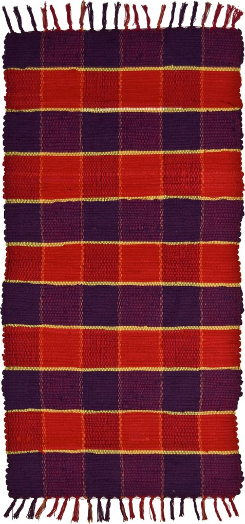 XXXLutz TKANÝ KOBEREC, 60/120 cm tmavě červená - Tkané koberce - 003580006704