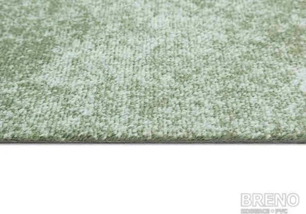 Breno Metrážový koberec MOODS 24 (Ecoluxe) zelený, šíře 400 cm