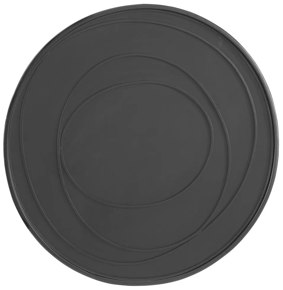 BIZZOTTO Konferenční stolek ARCHIE ø70 cm černý