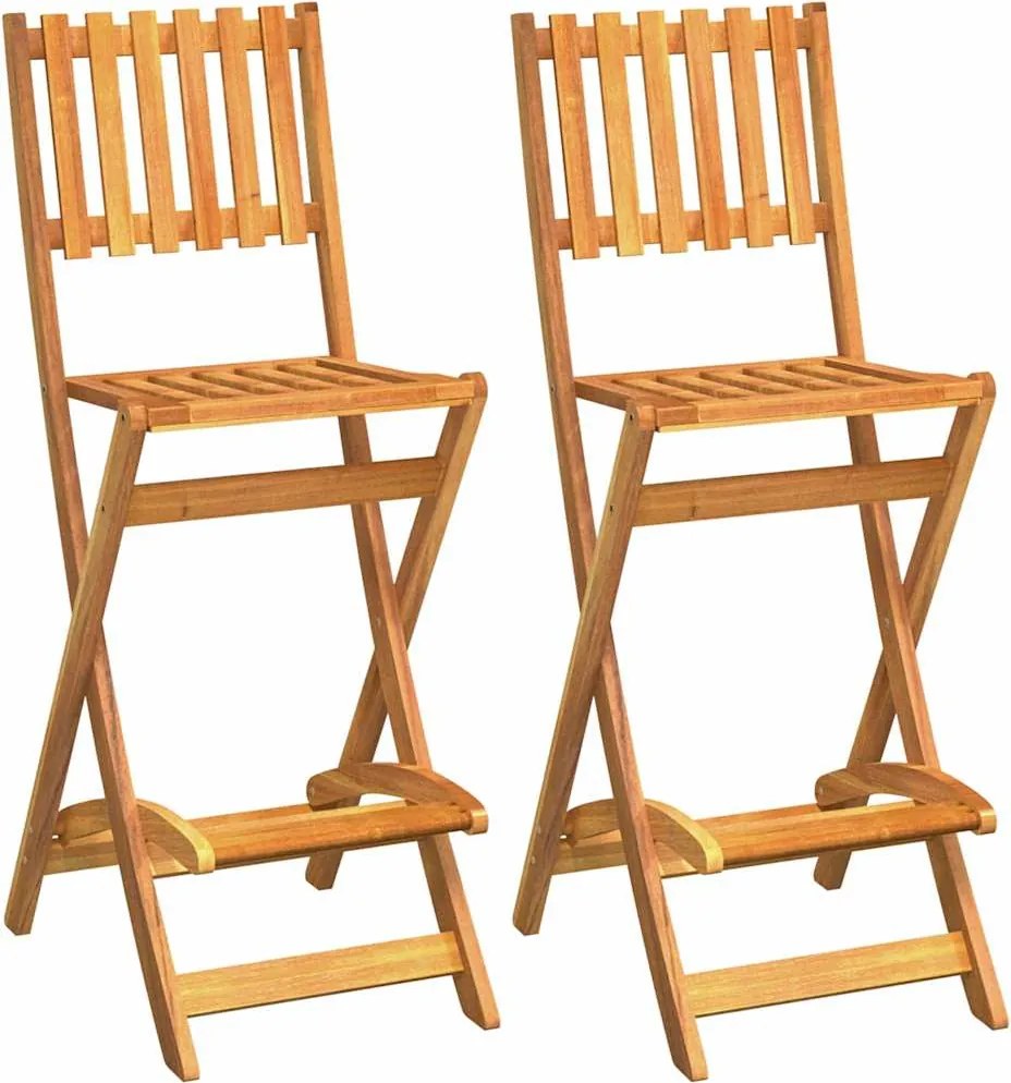 3dílný zahradní barový set masivní akáciové dřevo 3104961