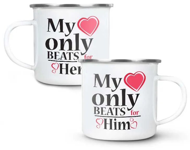 Sablio Plecháčky My heart only beats: 2ks 300ml