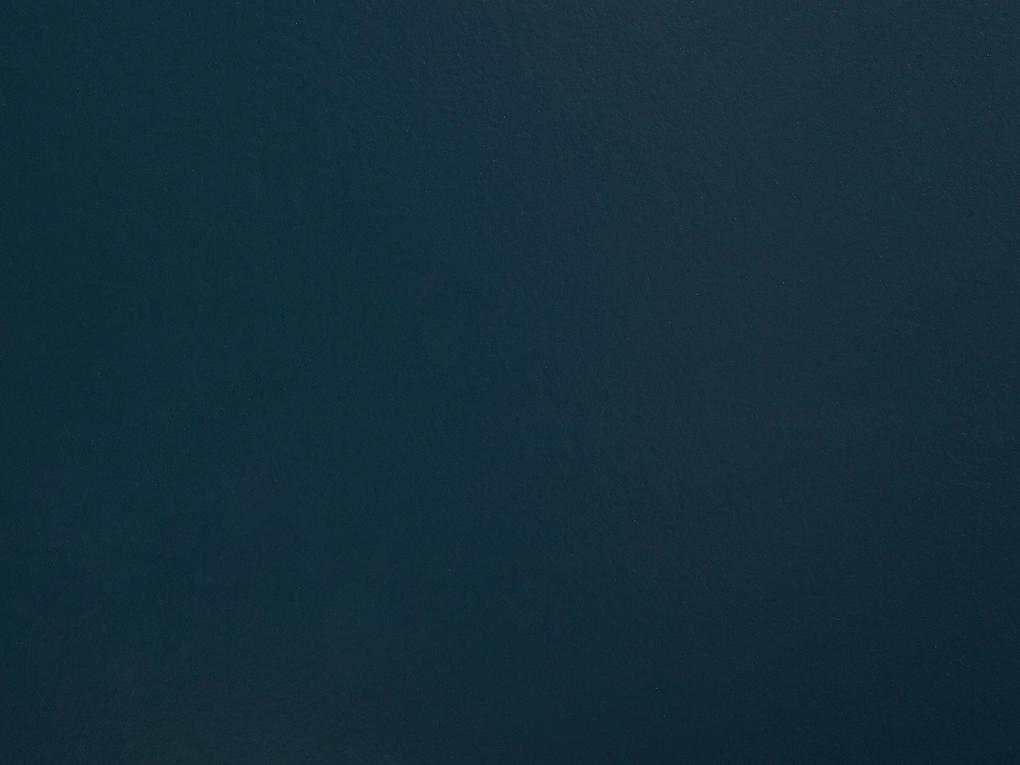 Postel tmavě modrá 140x200 cm OLIVET Beliani