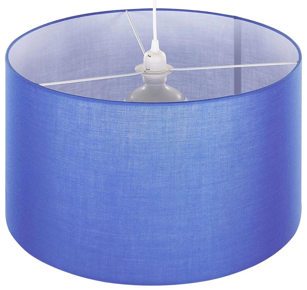 Modrá závěsná lampa DULCE Beliani
