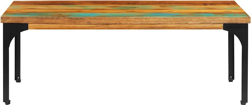 Konferenční stolek 100 x 60 x 35 cm masivní recyklované dřevo 247322