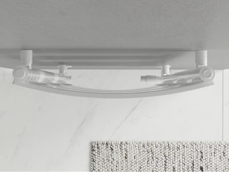 Mexen Bachus topné těleso 1600 x 500 mm, 668 W, bílá, W109-1600-500-00-20