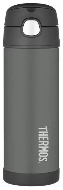 Thermos Dětská termoska s brčkem 470 ml Růžová