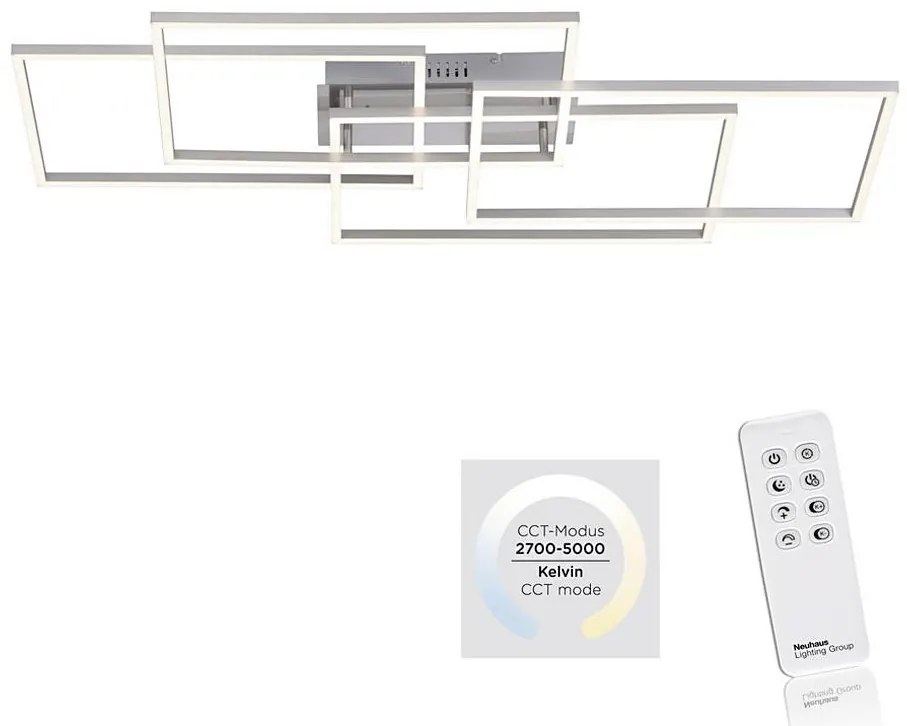 Leuchten Direkt 14151-55 - LED Stmívatelné svítidlo IVEN 4xLED/12W/230V + DO
