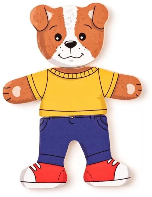 NEF Dětská vkládačka - oblékání medvídka