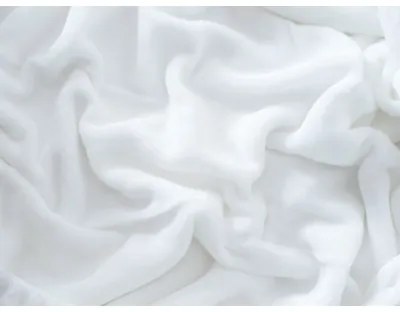 Prostěradlo mikroplyš Exclusive 90 × 200 cm – bílé