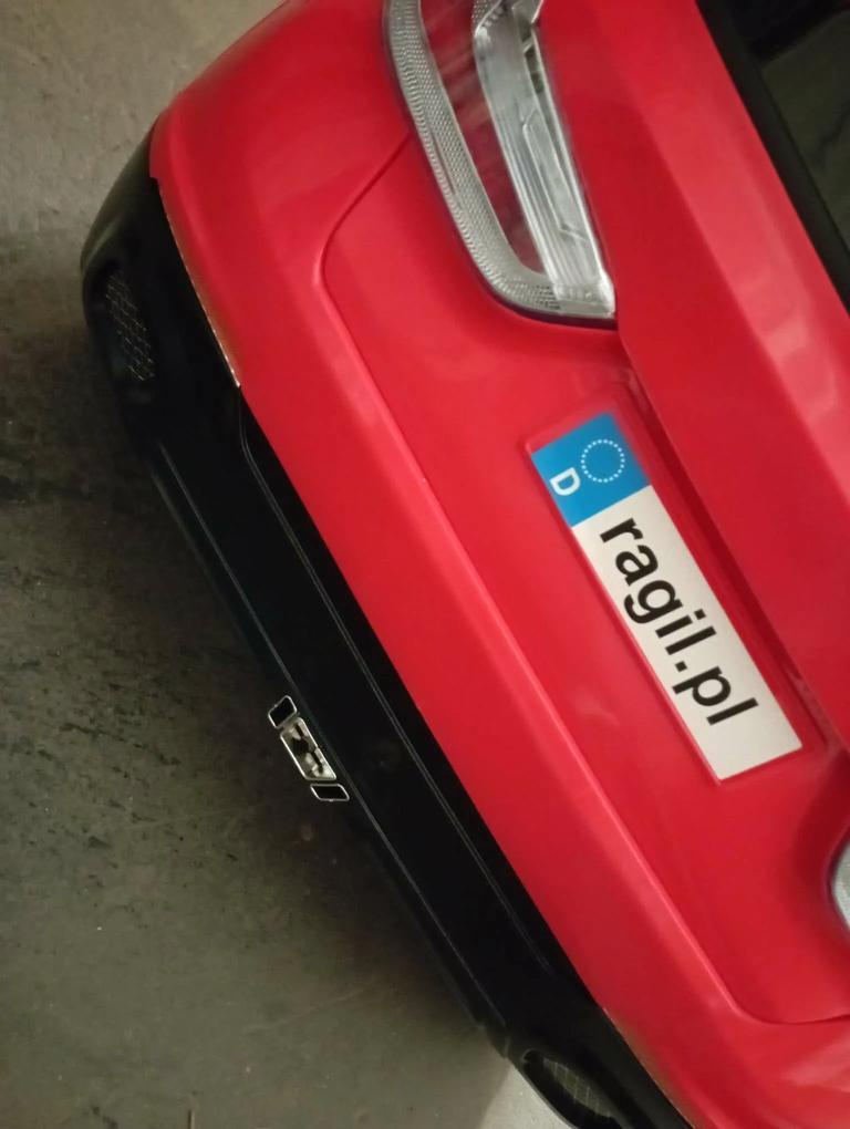 R-Sport BMW DZ232 Elektrické autíčko Červené