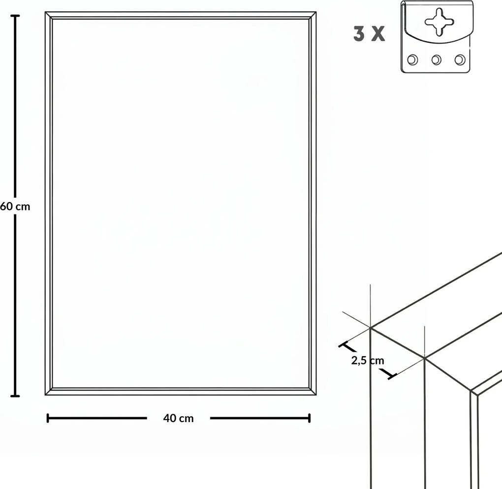 Obdélníkové závěsné svítidlo AXION, 60 x 40 cm, černé