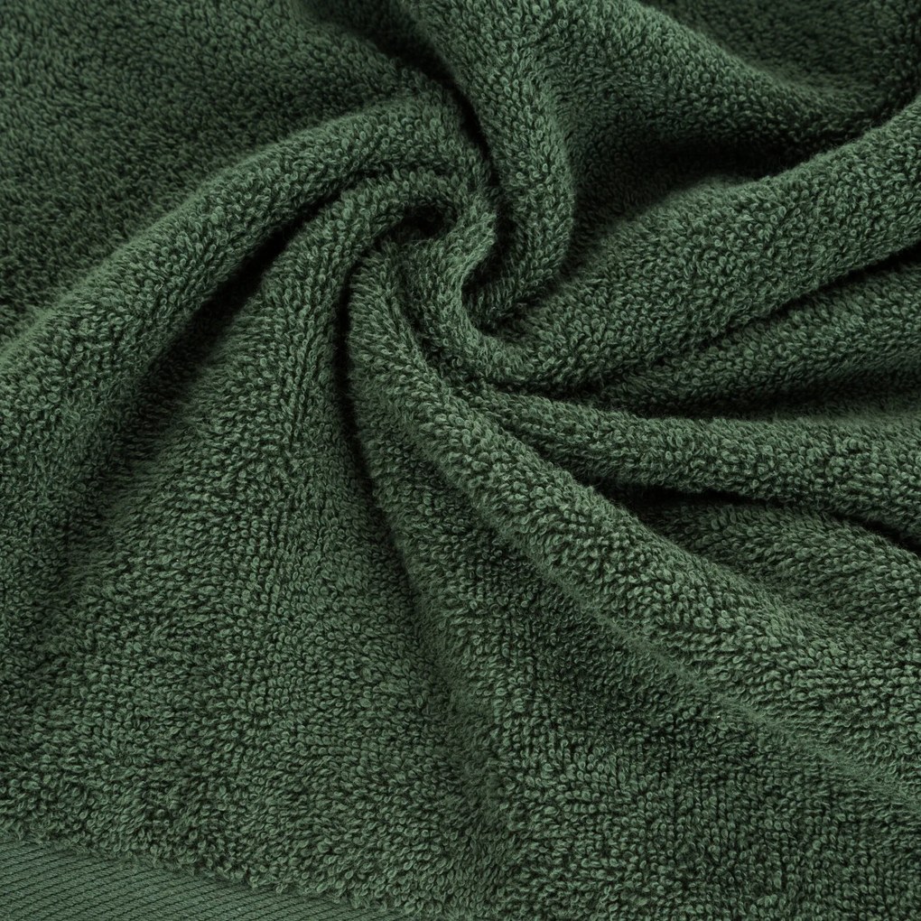 FROTÉ RUČNÍK SMOOTH SADA 6KS 50X90 CM TMAVĚZELENÁ