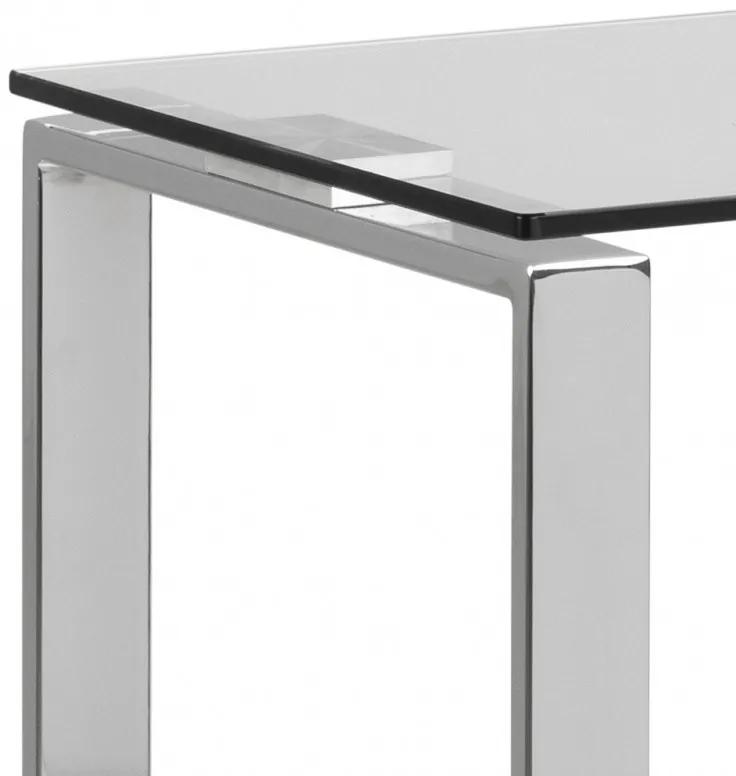 Konzolový stůl Katia stříbrný