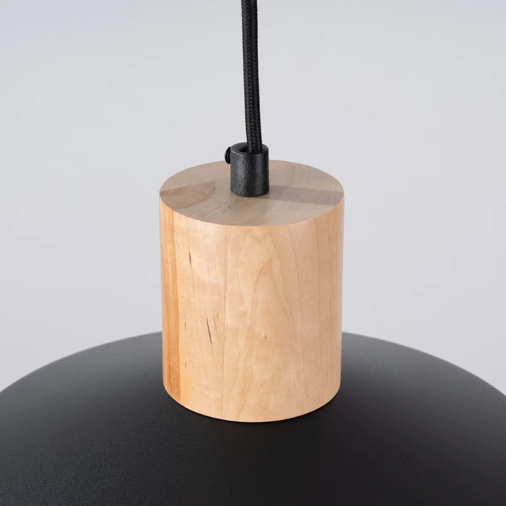 Sollux Lighting Závěsné svítidlo FANO Černá