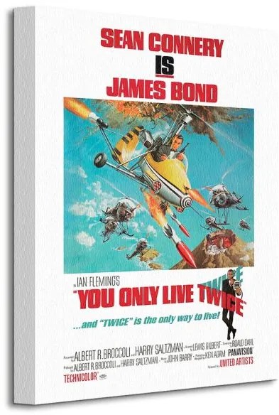 Art Group Obraz na plátně James Bond (You Only Live Twice - Little Nellie) Velikost: 30 x 40 cm