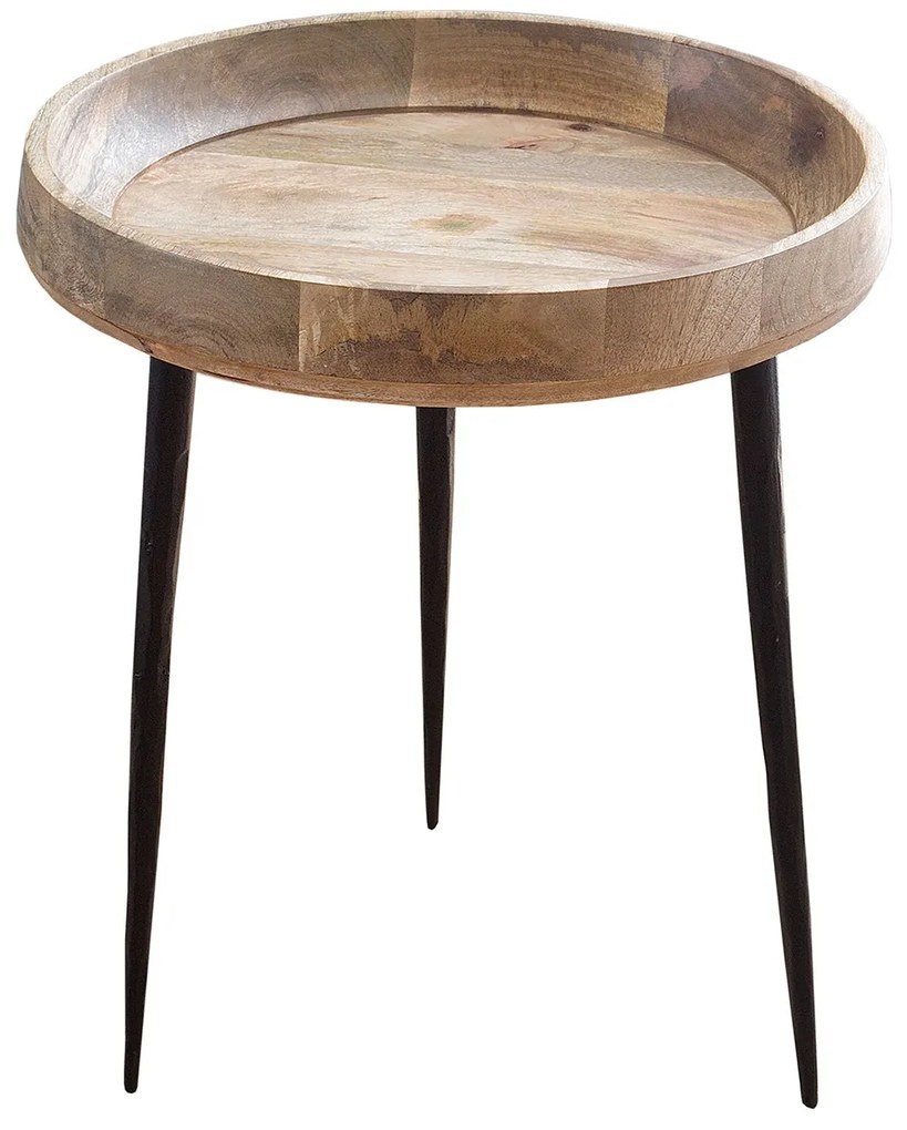 Moebel Living Masivní konferenční stolek Marigo 52x47 cm