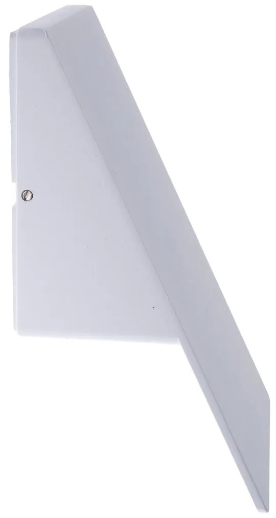 Exteriérové ​​nástěnné LED svítidlo Plain, 1x LED 10w, bílé