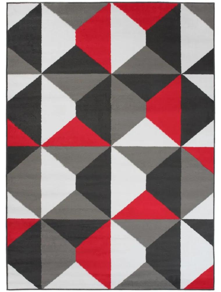 Kusový koberec PP Fino červený 160x229cm