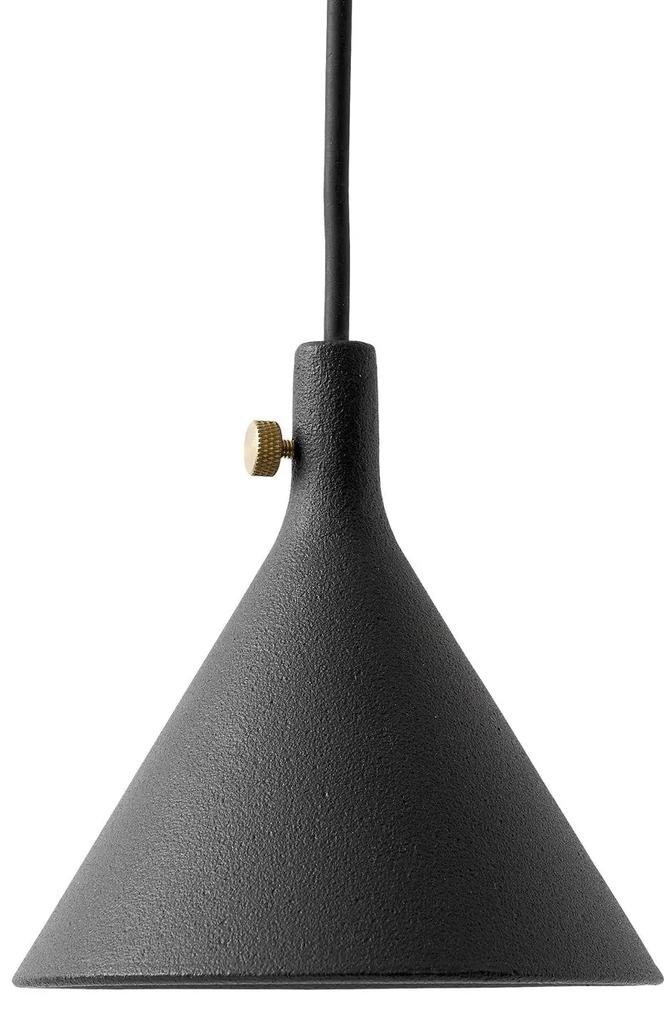 AUDO (MENU) Závěsná lampa Cast, Shape 1, Black 1211539