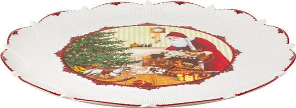 Toy's Fantasy talíř na cukroví, Santa a děti, 42 cm, Villeroy & Boch