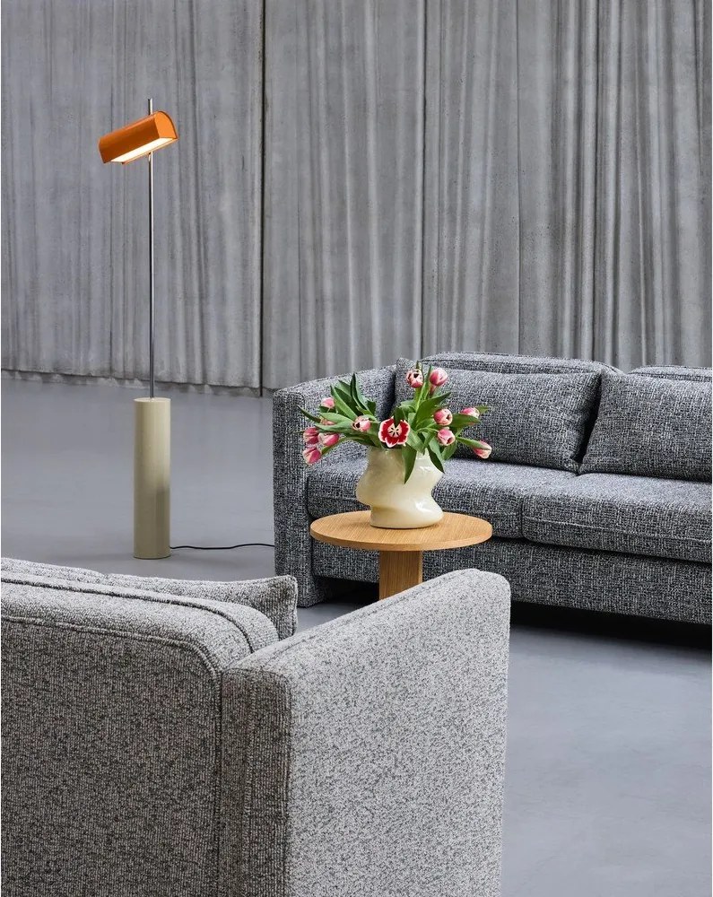 Oranžová LED stmívatelná stojací lampa (výška 160 cm) Reflector – Hübsch