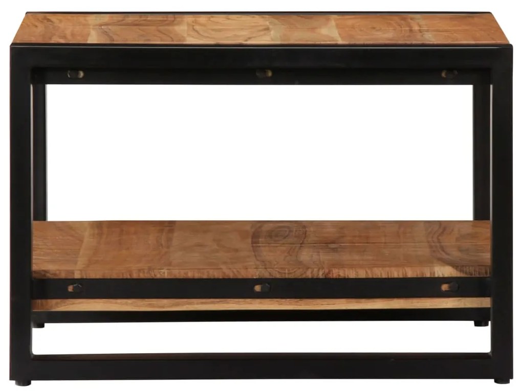 Konferenční stolek 60 x 60 x 40 cm masivní akáciové dřevo