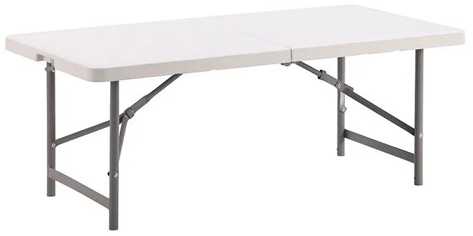 Skládací stůl 122x60 cm PŮLENÝ