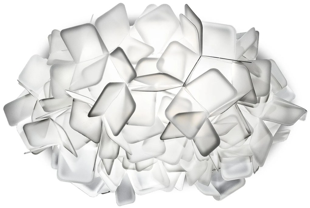 Slamp Clizia Opal Medium, stropní designové svítidlo, 2x12W E27, prům. 53cm