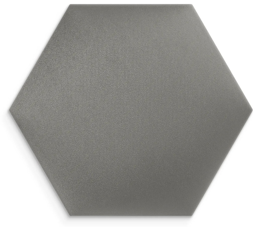 Čalouněný panel - Šestiúhelník - 40x35cm Barva: Černá
