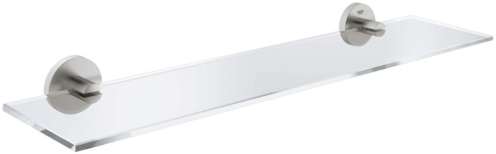 Grohe QuickFix Start - Polička, délka 53 cm, sklo/supersteel 41202DC0