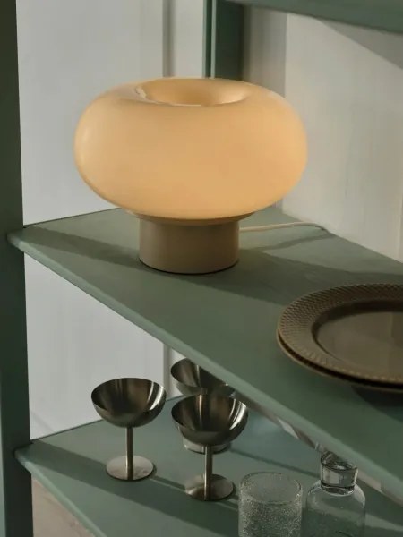 Nordlux - Stolní lampa MALTI 2xE27/10W/230V béžová