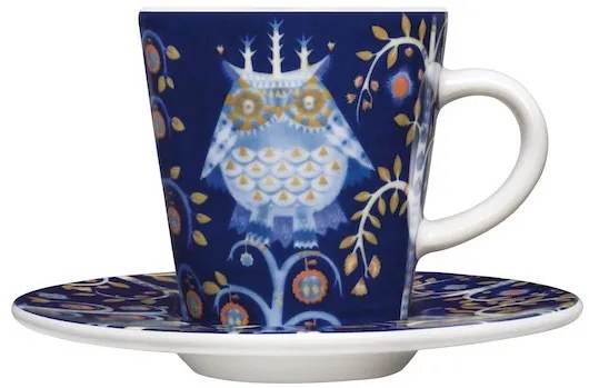 Iittala Šálek na espresso s podšálkem Taika, blue | BIANO