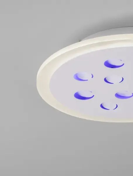 Moderní stropní svítidlo Astraeus RGB 30 s dálkovým ovládáním